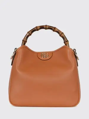 Gucci Diana Leather Bag - Orange