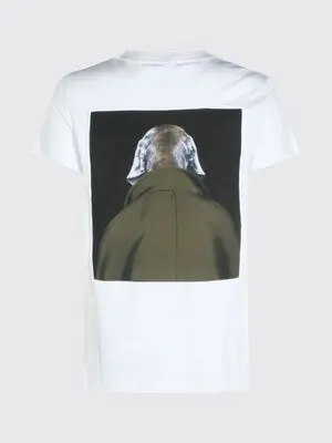 Max Mara Graphic Print Cotton T-shirt - Brown