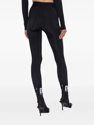 DIESEL® Logo Nylon Leggings - Multicolor