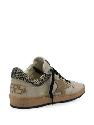 GOLDEN GOOSE Ball Star Leather Sneakers - Multicolor