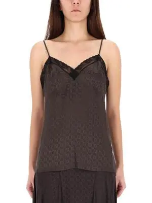 Fendi Jacquard Ff Top
