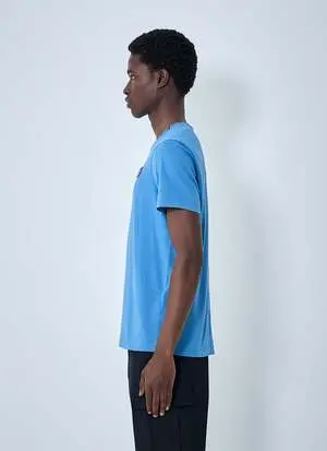 Moncler Cotton Logo T-shirt - Blue