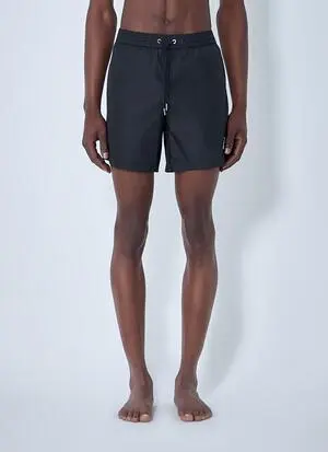 Moncler Elasticated Swim Shorts - Black