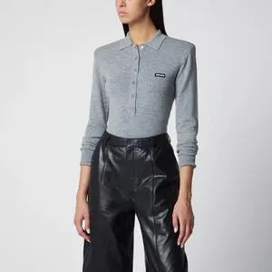 ROTATE BY BIRGER CHRISTENSEN Polo Shirt - Gray