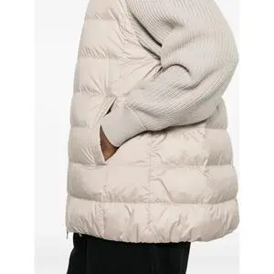 Brunello Cucinelli Padded Hooded Jacket - Cream
