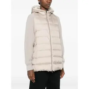Brunello Cucinelli Padded Hooded Jacket - Cream