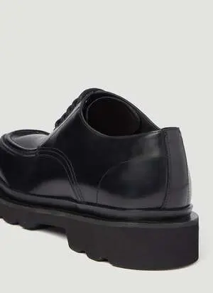 Dolce & Gabbana Brushed Leather Derby Shoes