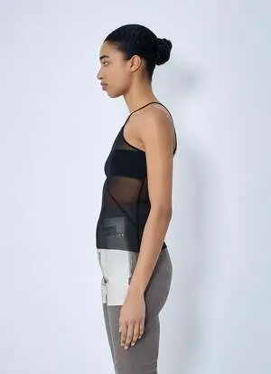 Rick Owens Sl Combo Top - Black