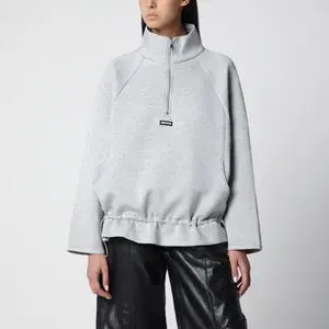 ROTATE BY BIRGER CHRISTENSEN Scuba Half Zip Jacket - Gray