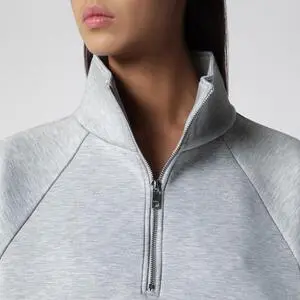 ROTATE BY BIRGER CHRISTENSEN Scuba Half Zip Jacket - Gray