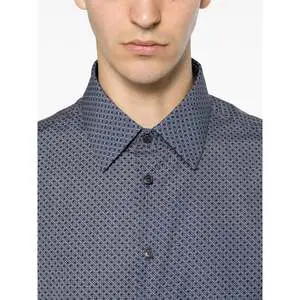 FERRAGAMO Shirts - Blue