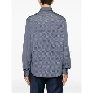 FERRAGAMO Shirts - Blue