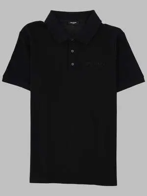 Balmain Polo Con Logo - Black