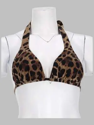 Dolce & Gabbana Top Bikini Triangolo Imbottito - Multicolor