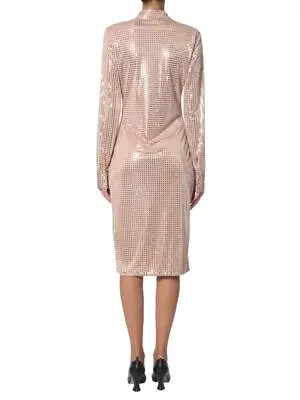 Bottega Veneta Sequin Shirt Dress