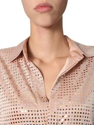 Bottega Veneta Sequin Shirt Dress