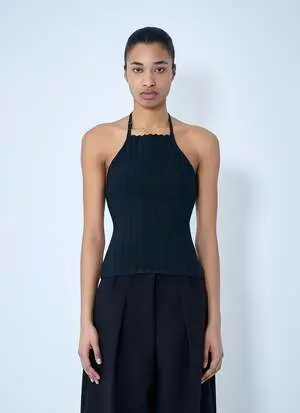 Jacquemus La Maille Tablier Top - Blue