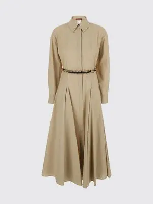 Max Mara Cotton Chemisier Dress - Multicolor