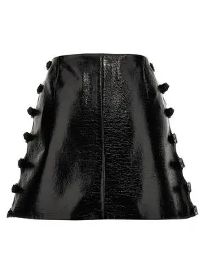 COURREGES Vinyl Miniskirt
