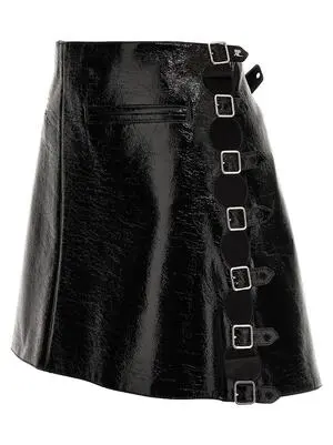 COURREGES Vinyl Miniskirt