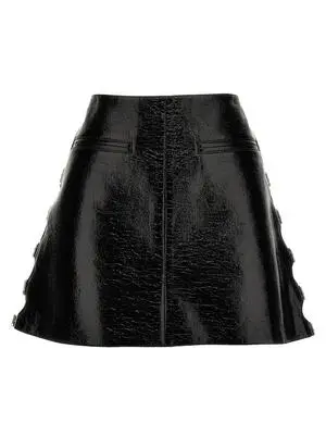 COURREGES Vinyl Miniskirt - Black