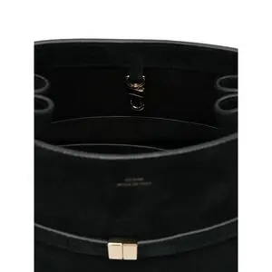 TOTEME Suede Bucket Bags - Black