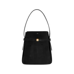 TOTEME Suede Bucket Bags - Black