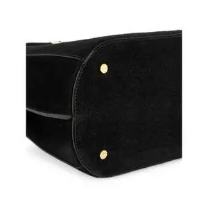 TOTEME Suede Bucket Bags - Black