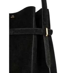 TOTEME Suede Bucket Bags - Black