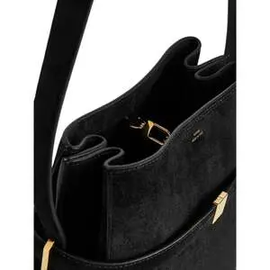TOTEME Suede Bucket Bags - Black
