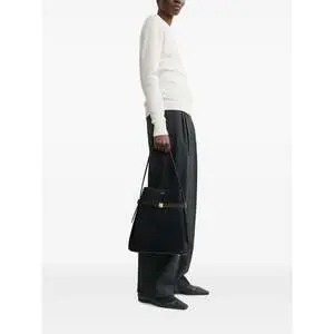 TOTEME Suede Bucket Bags - Black