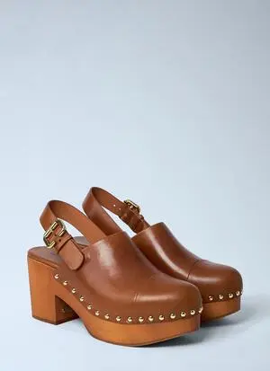 Chloé Jeannette Heel Clogs
