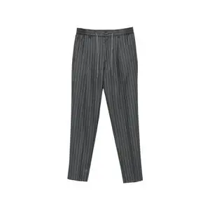 Tagliatore Grey Trousers Tailored Trousers - Gray