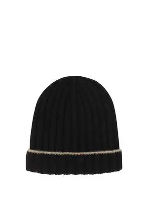 Brunello Cucinelli Beanie Hat - Black