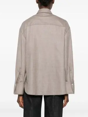 Brunello Cucinelli Wool Shirt - Multicolor