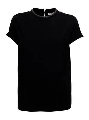 Brunello Cucinelli Monile T-shirt - Black