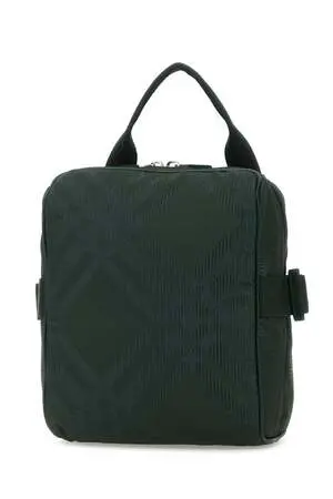 Burberry Bottle Fabric Crossbody Bag - Green
