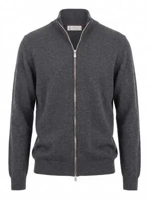Brunello Cucinelli Zip-front Cardigan - Multicolor