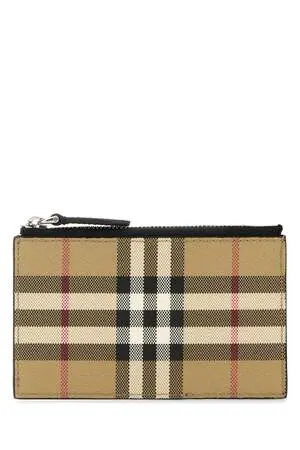Burberry Printed Canvas Card Holder - Multicolor
