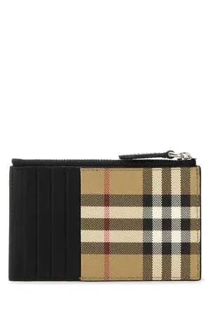Burberry Printed Canvas Card Holder