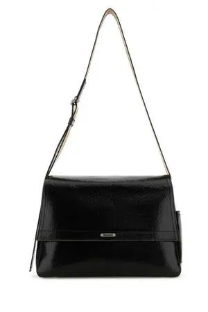 Alexander McQueen Leather The Slouch Crossbody Bag - Black