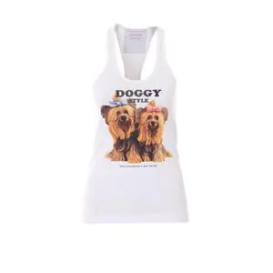Stella McCartney Jeff Koons Tank Top - White