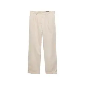 Prada Neutrals Trousers Wide-leg Trousers - Cream