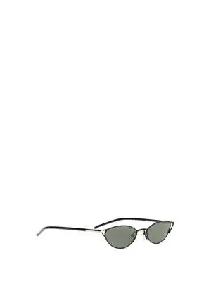 Alexander McQueen Slim Cat-eye Sunglasses - Black