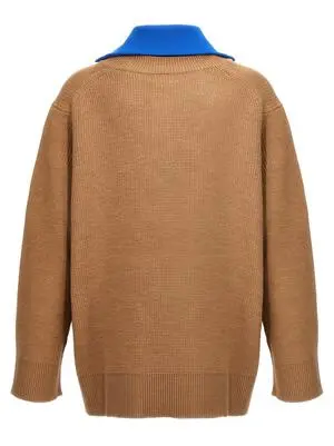 JIL SANDER Half Zip Sweater