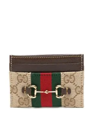 Gucci Horsebit Card Case - Multicolor