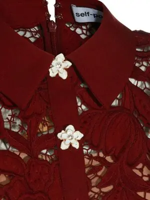 SELF-PORTRAIT Lace Mini Dress