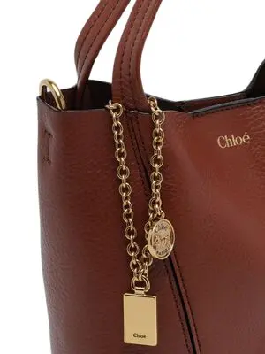 Chloé Spin Small Leather Tote - Multicolor