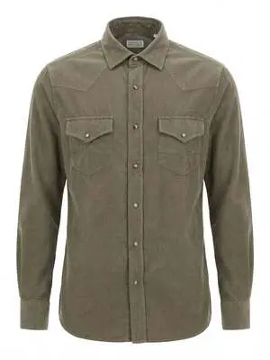 Brunello Cucinelli Corduroy Shirt