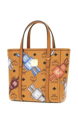 Mcm Printed Tote Handbag - Multicolor